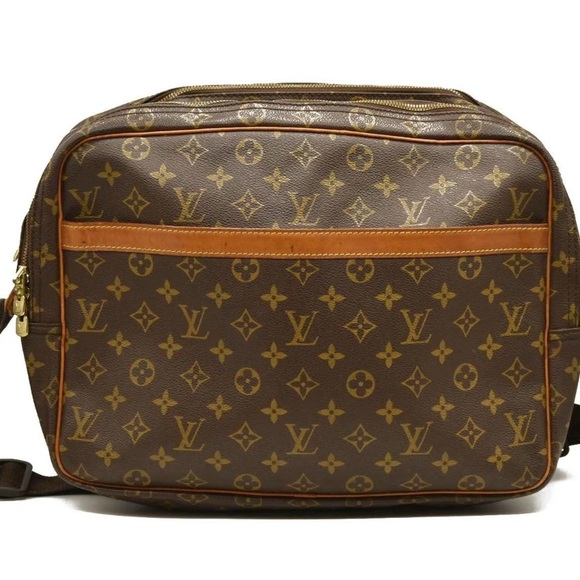 Louis Vuitton | Bags | Louis Vuitton Brown Monogram Reporter Gm Bag ...